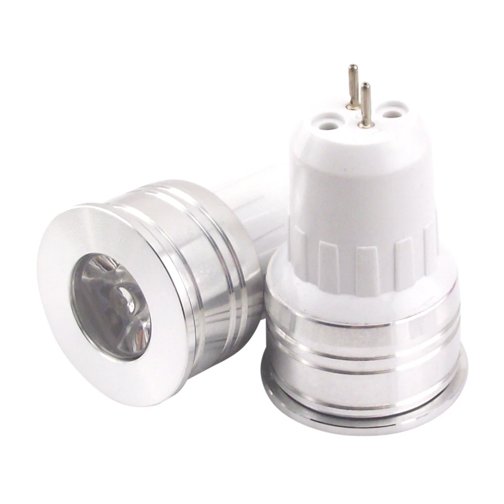3w 110v 220v Mr11 Mini COB LED Spotlight Bulb 35mm Diameter Bright GU4 ...