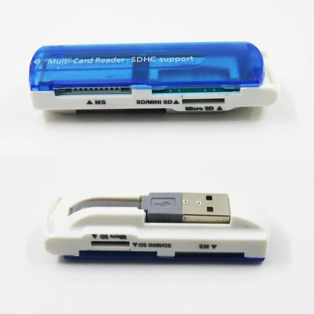 Pen Drive Cardreader Usb 2.0 Multi In 1 Memory Card Reader Writer Ms ...