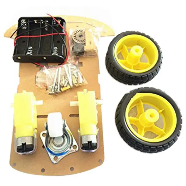 LCLL-Smart Car Tracking Motor Smart Robot Car Chassis 2WD Kit ...