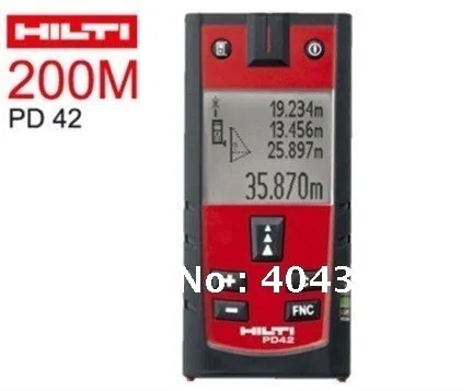 Equipamentos elétricos HILTI PD42 Laser Range Finder Medidor de ...