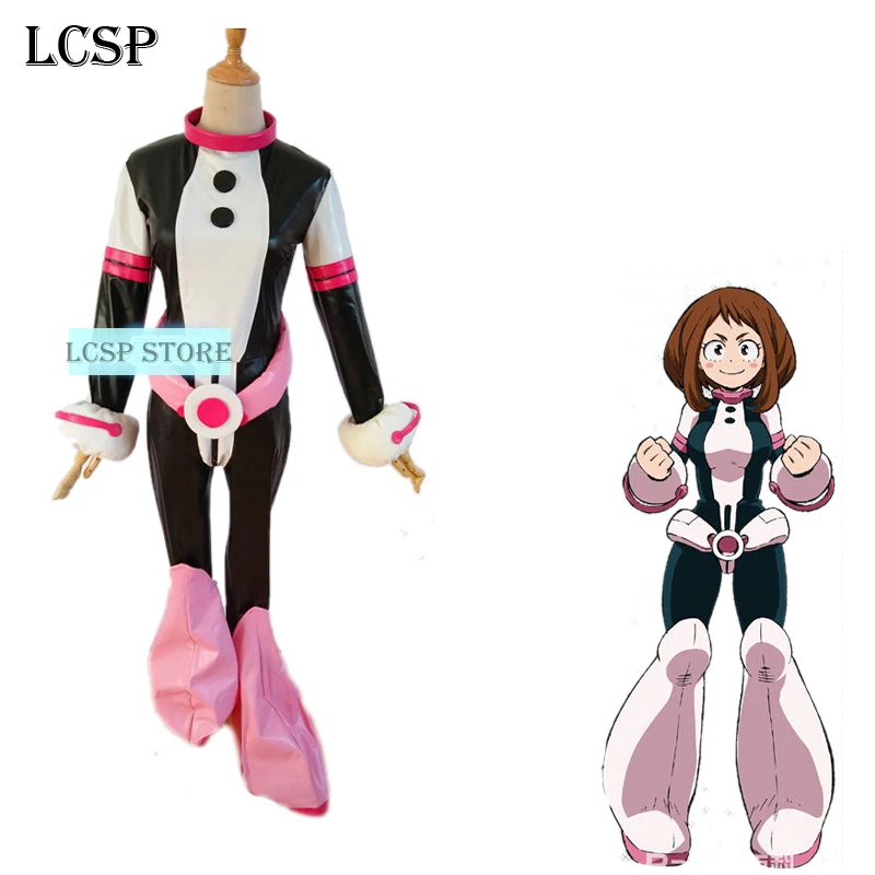 Lcsp My Hero Academia Ochaco Uraraka Cosplay Costume Japanese Anime ...