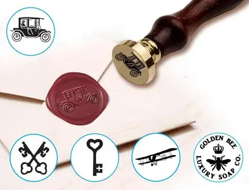 Customizable Victorian/vintage Design Wax Seal Stamp - Stamps - AliExpress