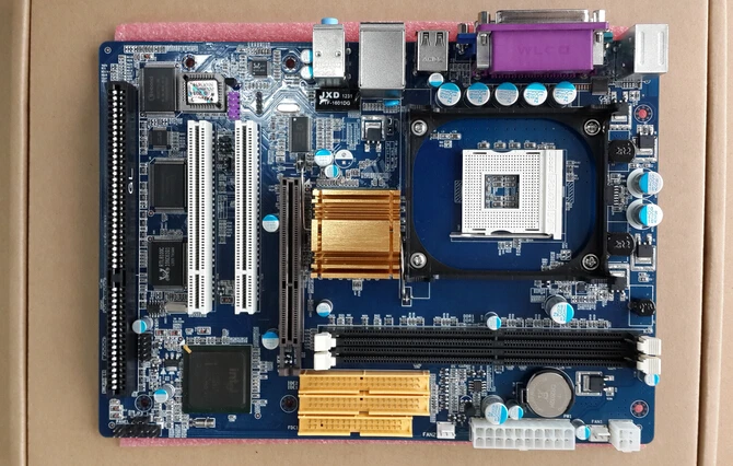 새로운 오리지널 845GV 845GL 845 메인 보드 478 보드 ISA 마더 보드, 2PCI 1 AGP 4/8X, 1 ...