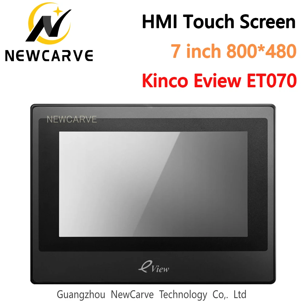 Pantalla táctil Kinco Eview ET070 Hmi, 7 pulgadas, 800x480, interfaz de máquina humana, Newcarve ...