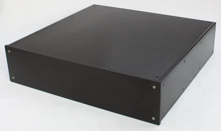 Wa89 Black All Aluminum Amplifier Chassis / Preamplifier / Tube Amp ...
