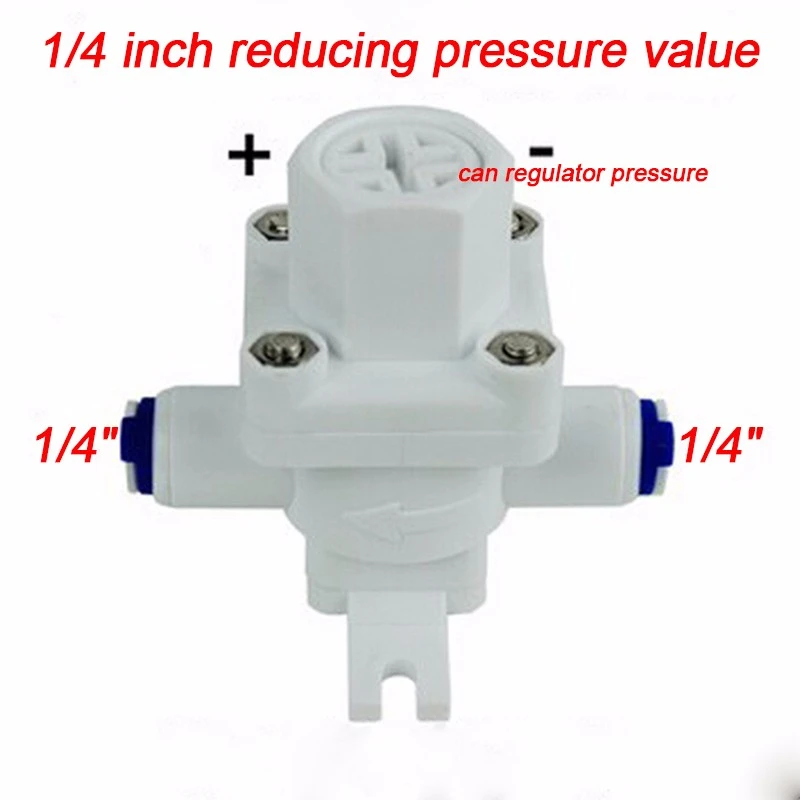 Water Pressure Valve 1/4 Inch Pressure Regulator Valve For Ro Systerm ...