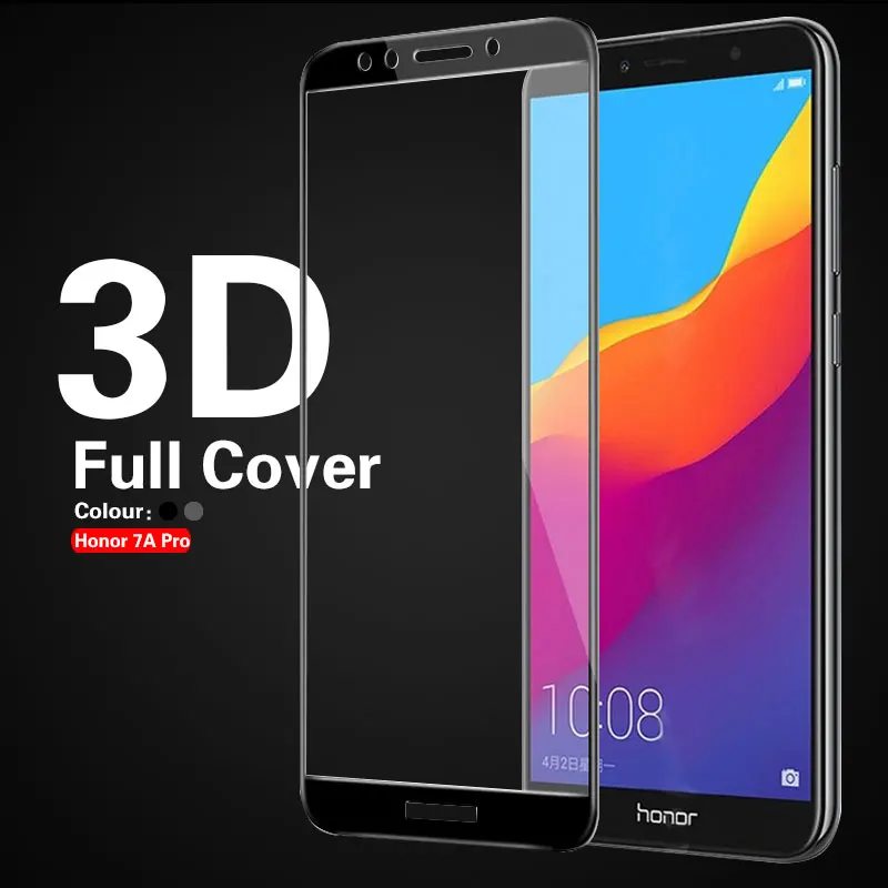 Полное покрытие 3D защитный Стекло для huawei Honor 7A Pro 7C 7X 8X AUM ...