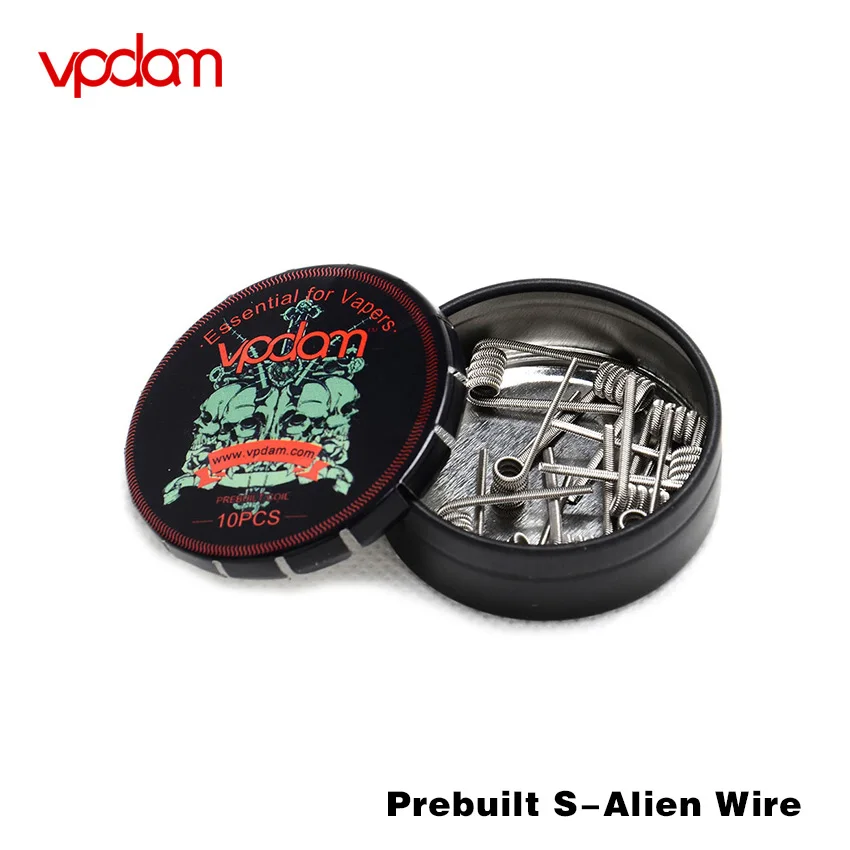 Original Vpdam Prebuilt S Alien Wire 0.2ohm resistance electronic ...