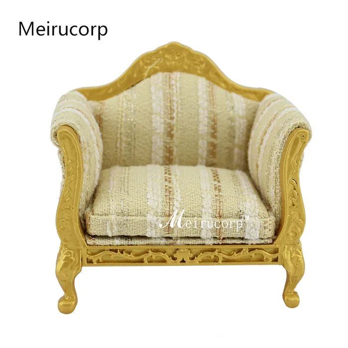 dollhouse miniature 1/12 scale furniture Deluxe Hand engraving Chair ...