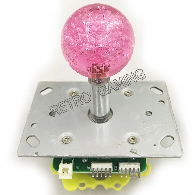 2 pcs high quality Newest LED Joystick with Crystal Babble top ball ...
