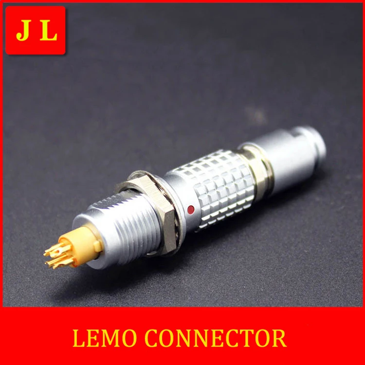 LEMO 커넥터 FGG/EGG.1B. 304. 클래드, 레모 1B 4 핀 커넥터, 남성 및 여성 커넥터, 악기 특수 커넥터|4 ...