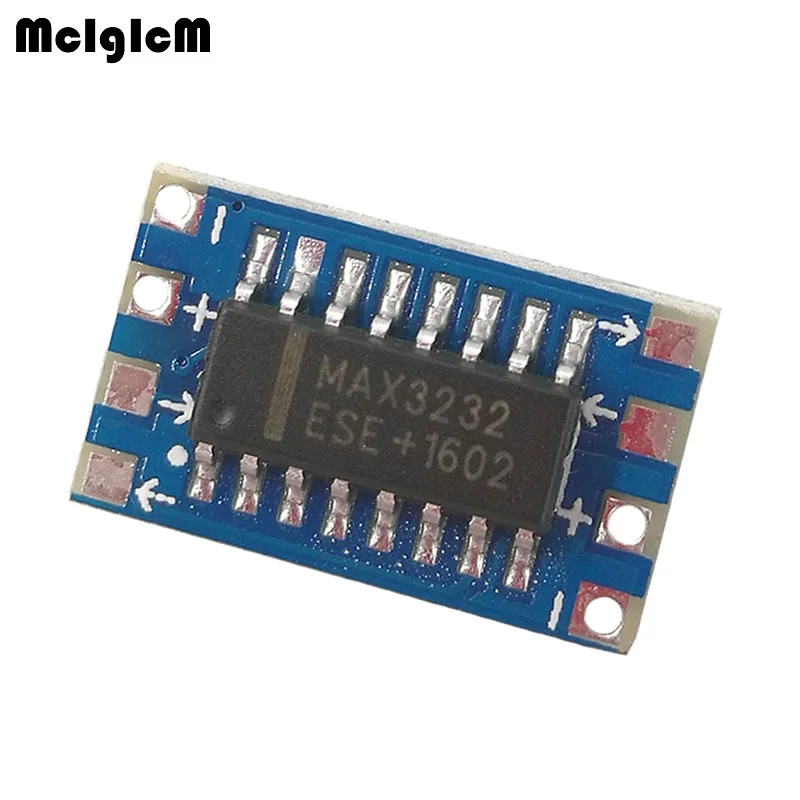 MCIGICM 100pcs NewMini RS232 MAX3232 Level to TTL Level Board 115200bps ...
