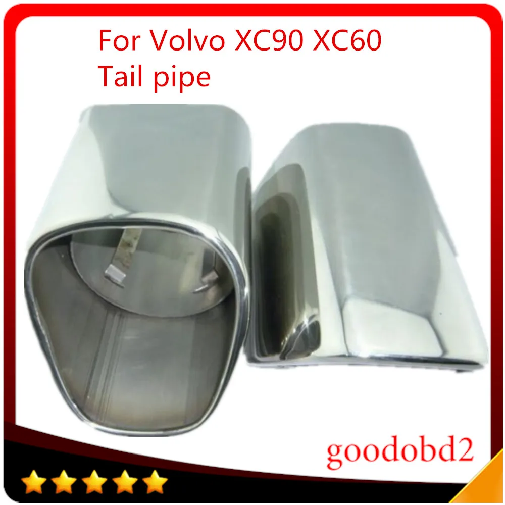 Muffler Tip Stainless Steel Exhaust Muffler Exhaust Pipe Car Tail Pipes ...