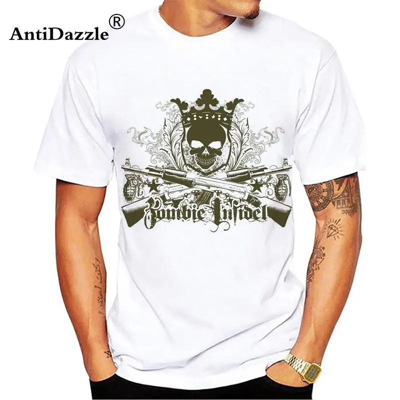 New Male Best Selling T Shirt German Infidel God will judge our enemies ...