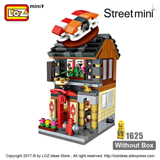 LOZ Mini Blocks Building Blocks Architecture DIY Bricks City Series ...