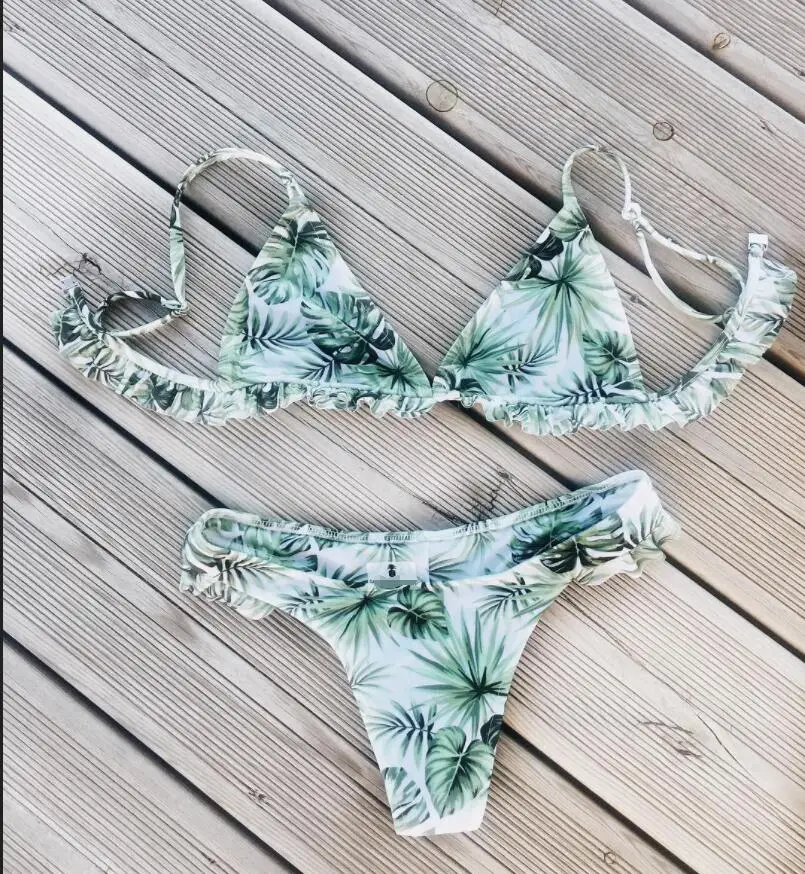 Bikinis 2017 New Style Bikini Set Swimwear Swimsuit Women Low Waist ...