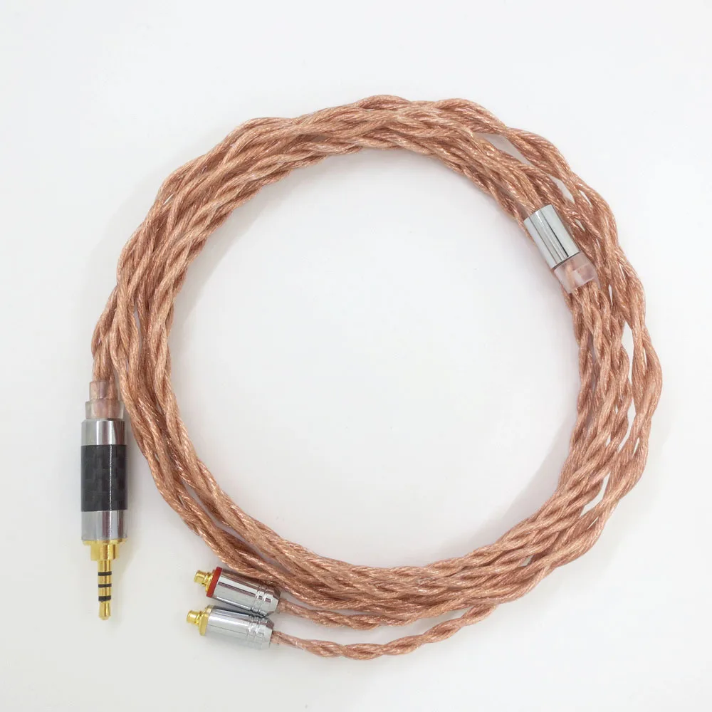 ZSFS 7N OCC Single crystal copper Earphone 2.5mm balance Cable for jvc ...