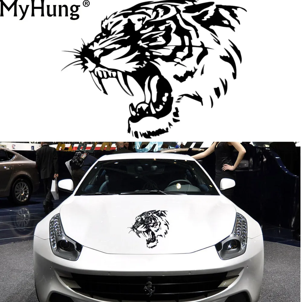 New-Car-Hood-Reflective-Stickers-Vehicles-Bonnet-Car-Stickers ...