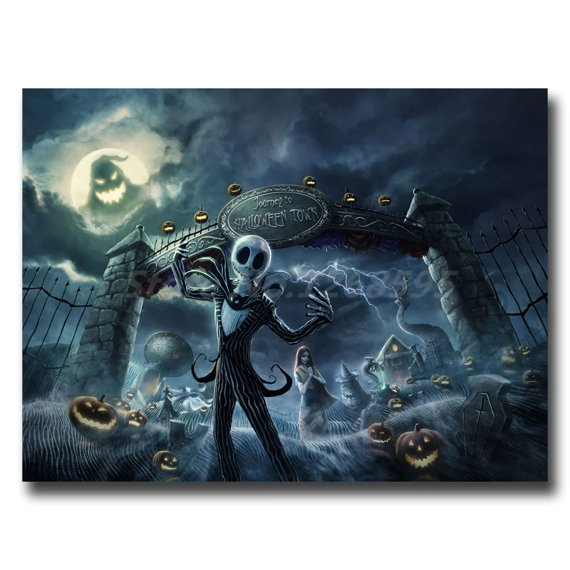 Nightmare Before Christmas Poster High Resolution