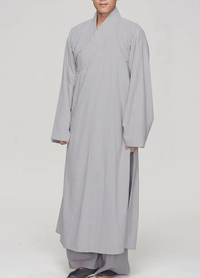 Ropa de algodón y lino zen unisex, traje de meditación, traje de monje ...