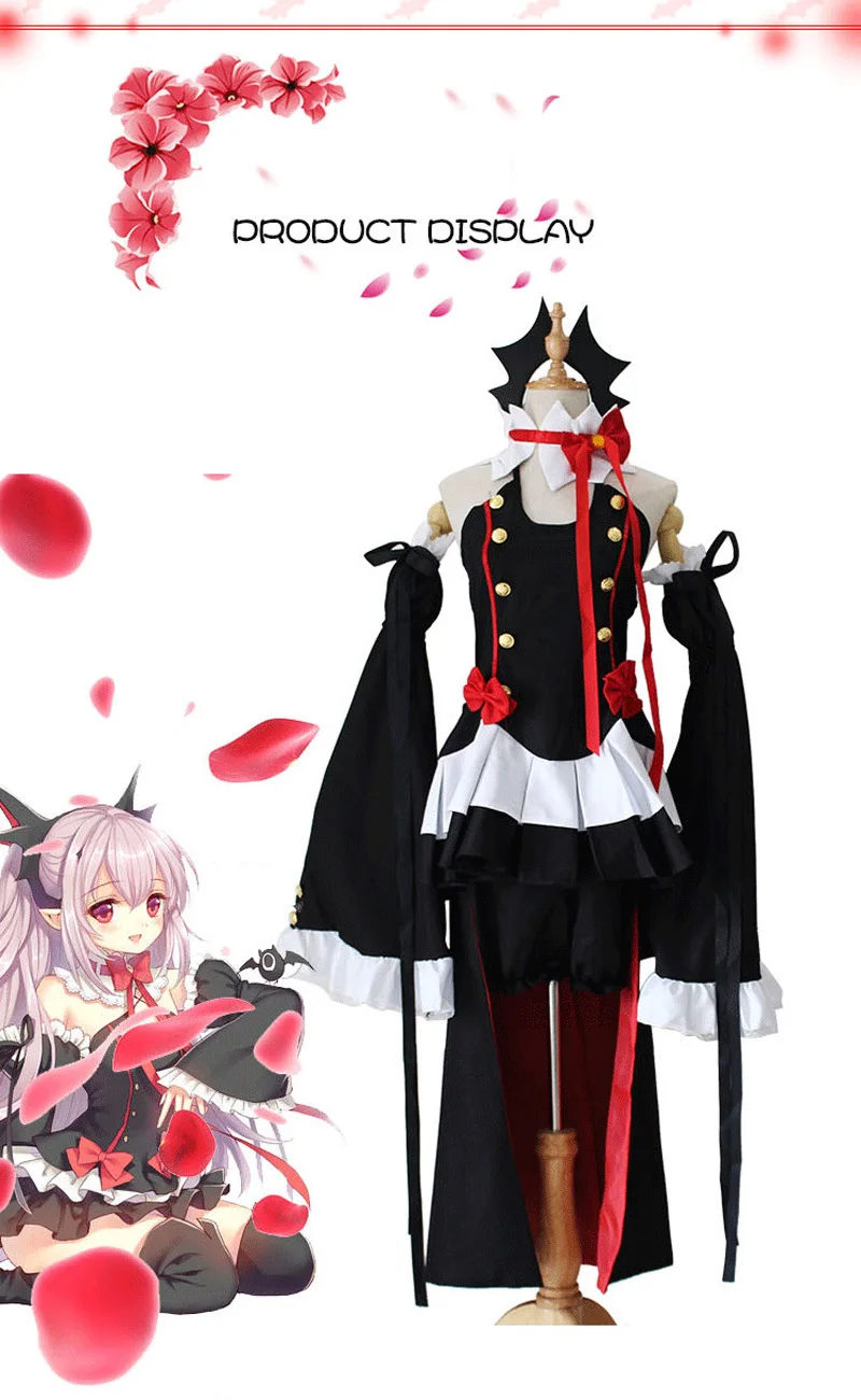 Anime Krul Tepes Cosplay Owari No Seraph Of The End Krul Tepes Wigs ...