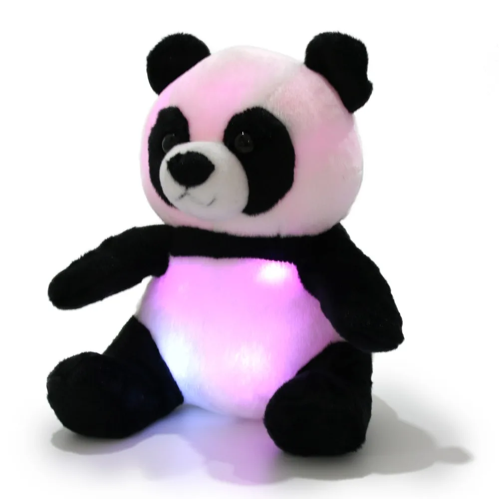 Cozfay Free Shipping Dropshipping 30cm Cute Panda Soft Glow Stuffed ...