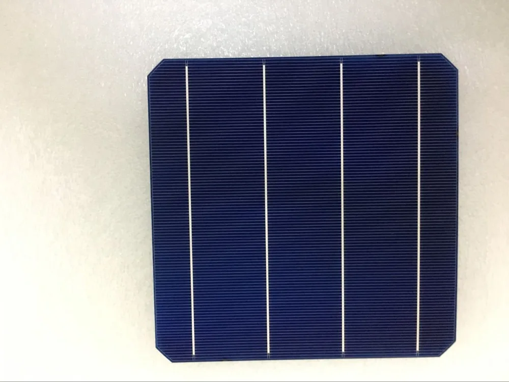 60Pcs Monocrystalline Silicon Solar Cells 156 x 156mm 4.98W/Pcs For ...