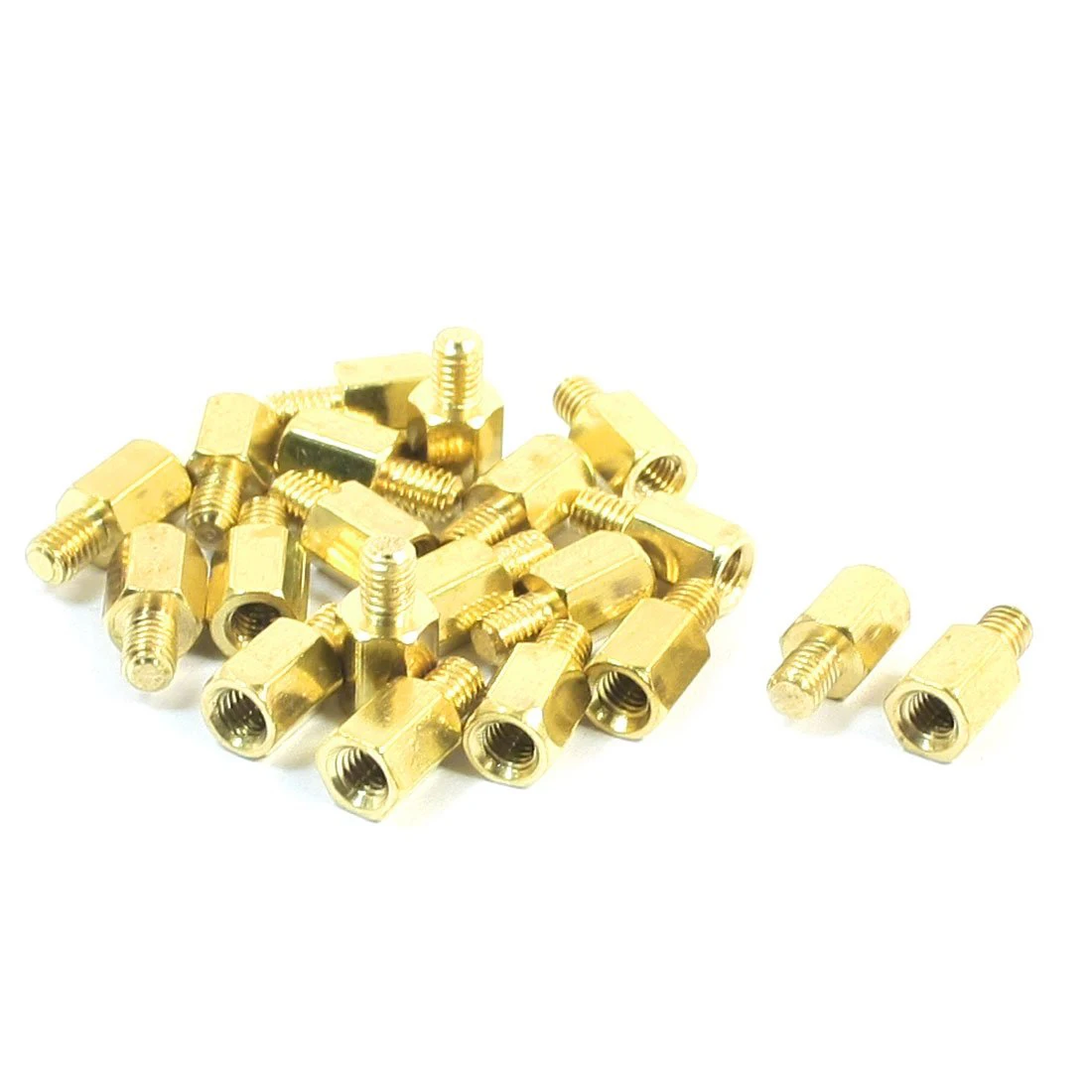 10x Brass Standoff Spacer M3 Male x M3 Female 4mm Business & Industrial ...