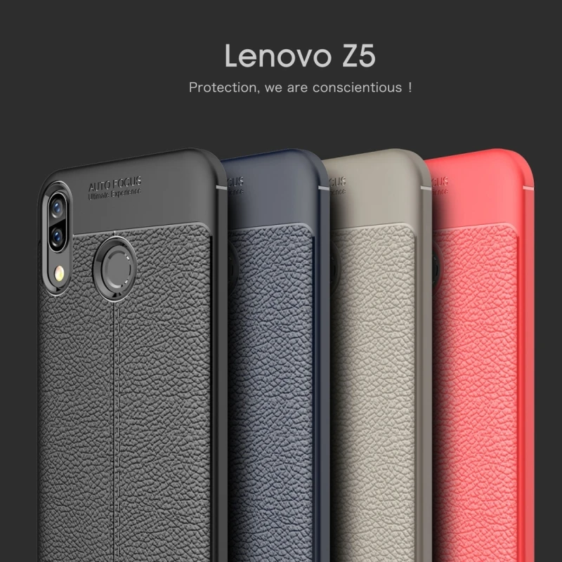 Para Lenovo Z5 TPU Caso À Prova de Choque para Lenovo Z5 Guarda Shell ...