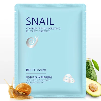 Горячая BEOTUA Улитка увлажняющая маска укрепляющая и разглаживающая ...