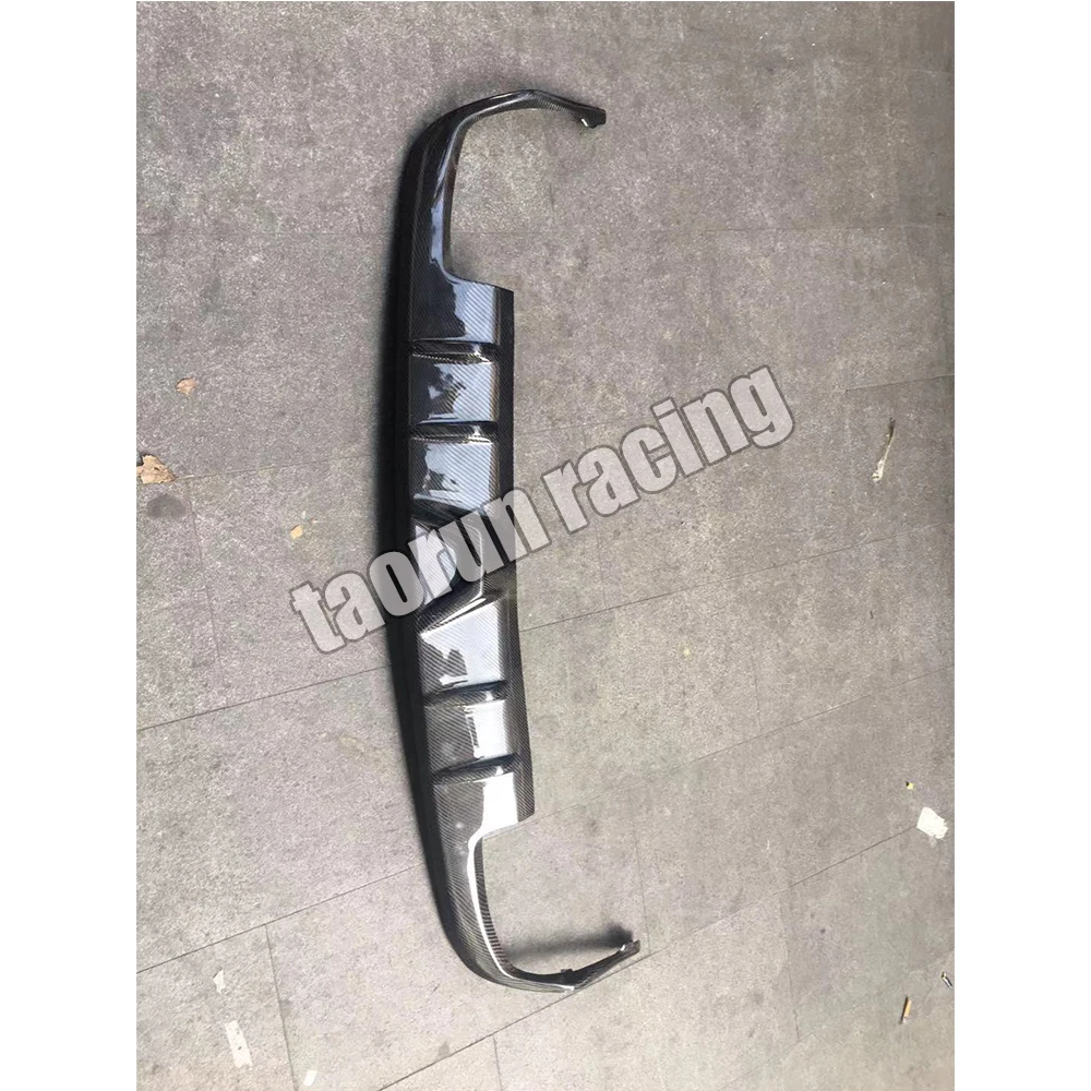 C207 AMG Стиль углеродного волокна заднего бампера протектор для Benz W207 E200 E260 E300 купе с ...