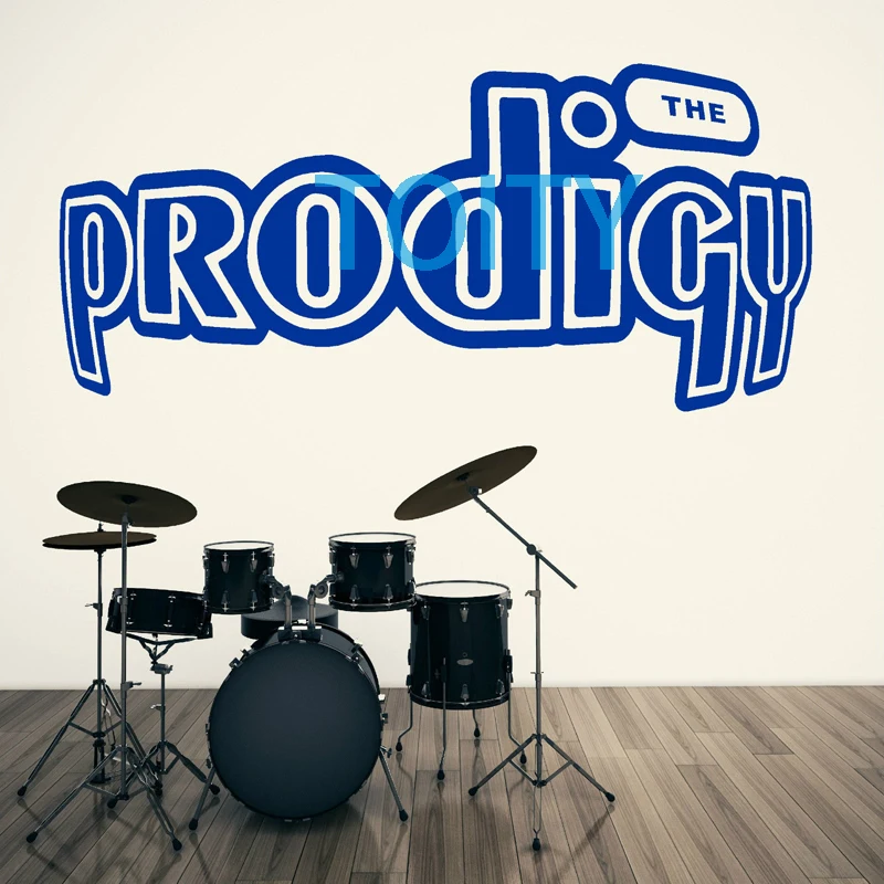 THE PRODIGY Logo Wall Decal British electronic music group Decor ...