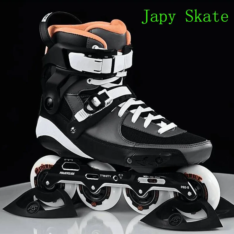 Japy skate 2017 powerslide tau profissional slalom patins inline adulto ...