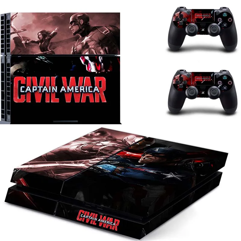 Superman VS Batman Skin Sticker for Sony PlayStation 4 Console and ...