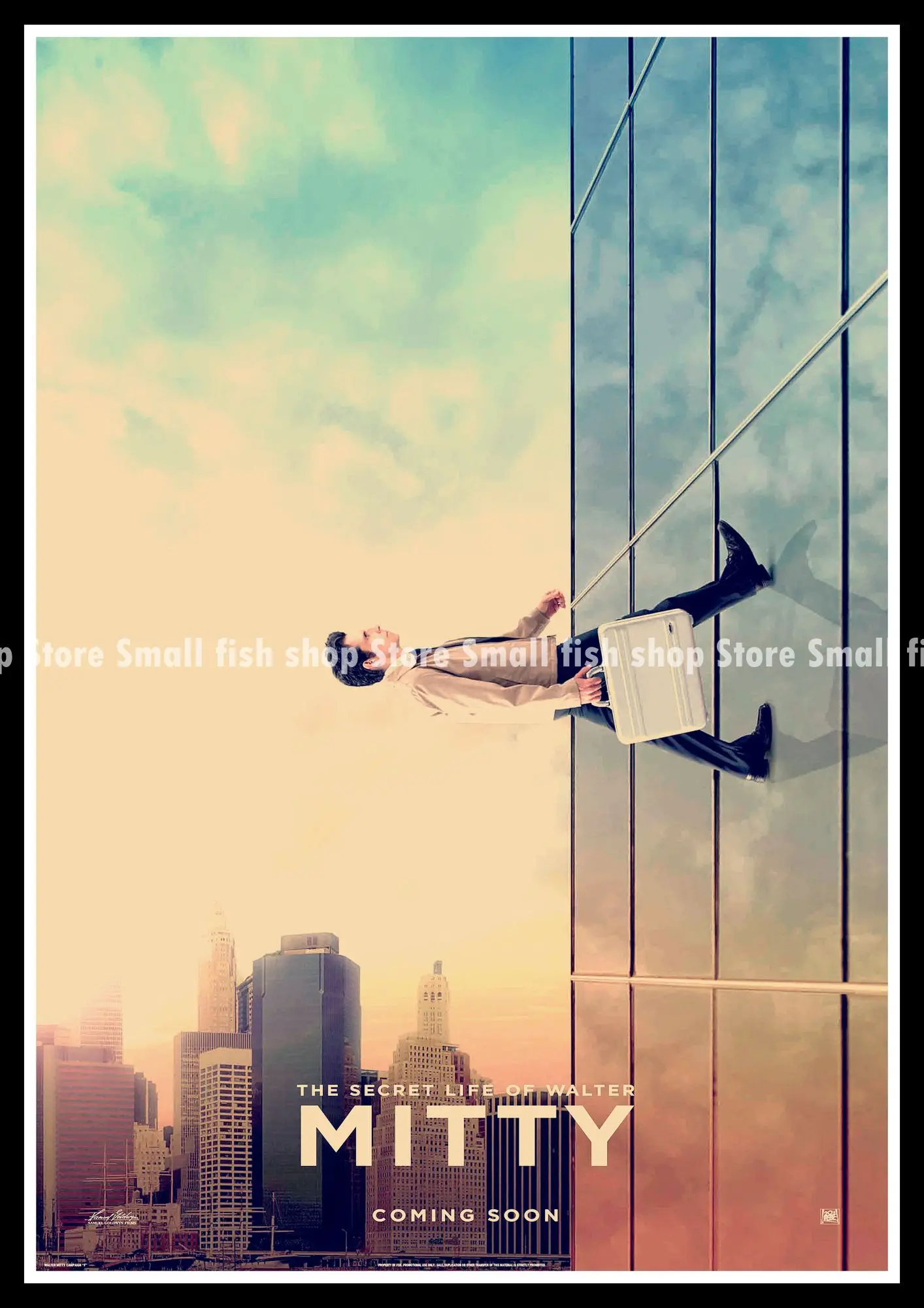 The Secret Life Of Walter Mitty Poster
