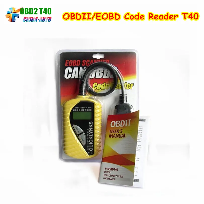 5pcs/lot OBD2 Scanner/Auto Basic Code Reader QUICKLYNKS T40 Multi ... 5pcs/lot OBD2 Scanner/Auto Basic Code Reader QUICKLYNKS T40 Multi ...