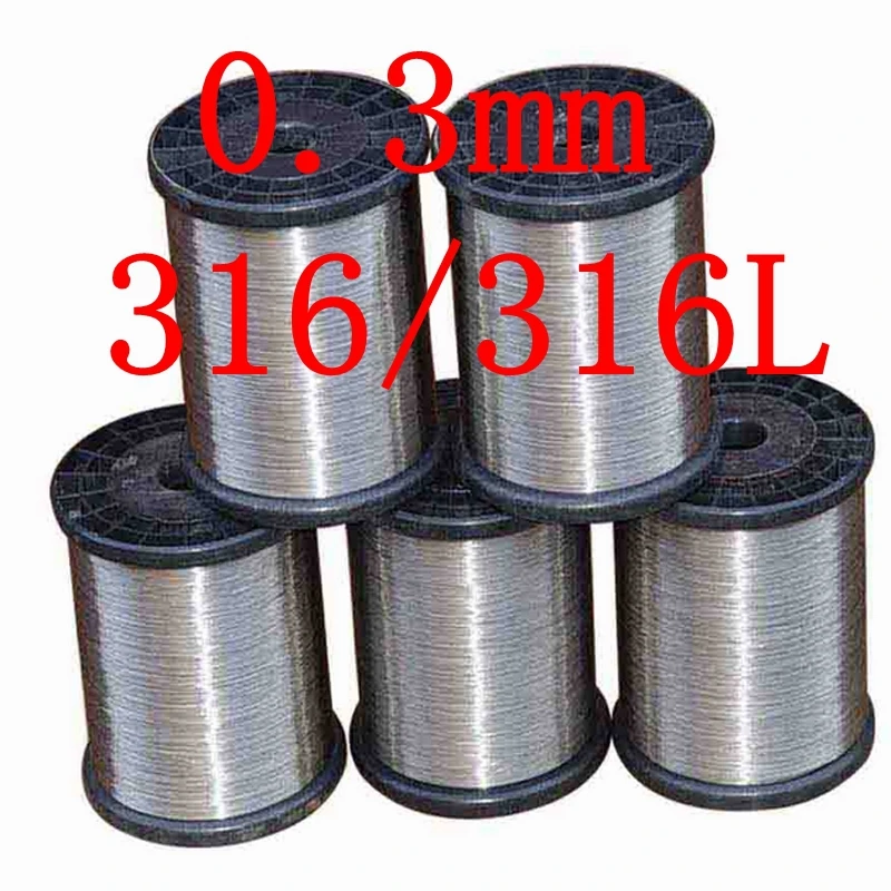 0 3mm 316 316L Soft Stainless Steel Wire 30 Gauge 0 3mm SS Seaworthy 0 3mm 316 316L Soft Stainless Steel Wire 30 Gauge 0 3mm SS Seaworthy