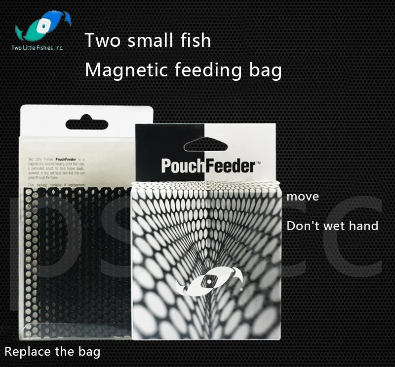 Two-Little-Fishies-Pouch-Feeder-Feed-bag-feeder-fish-fish-seaweed ...