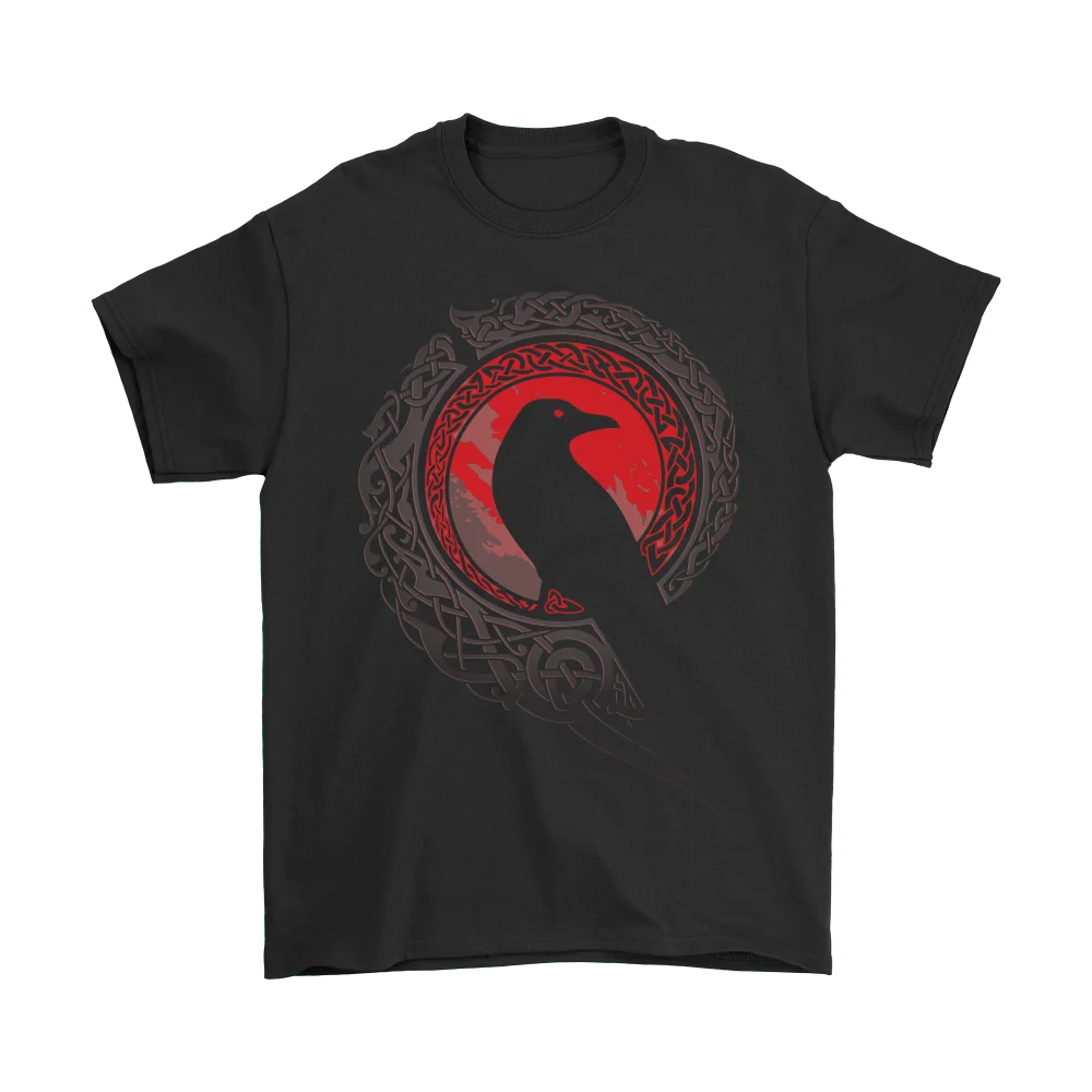 Vikingos Odín Cuervo ver el mundo camisas| | - AliExpress