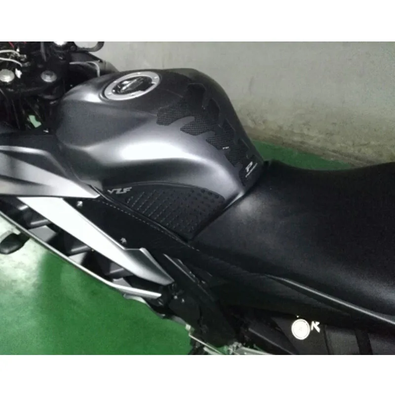 Motorcycle Anti Slip Tank Pad Side Gas Knee Grip Traction Pads Oil