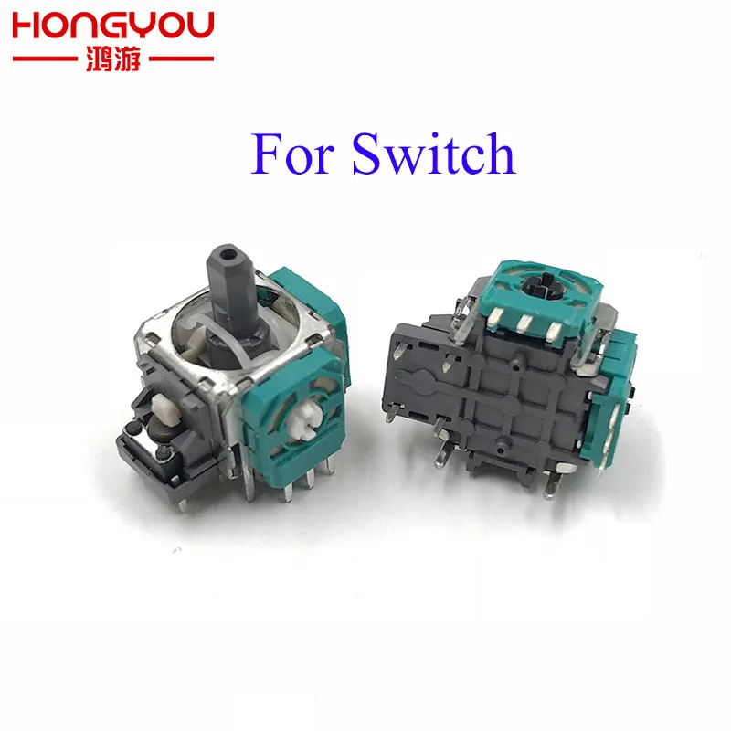 10Pcs 원래 대체 3D 아날로그 조이스틱 엄지 스틱 조이스틱 센서 모듈 닌텐도 스위치 NS 프로 컨트롤러|module ...
