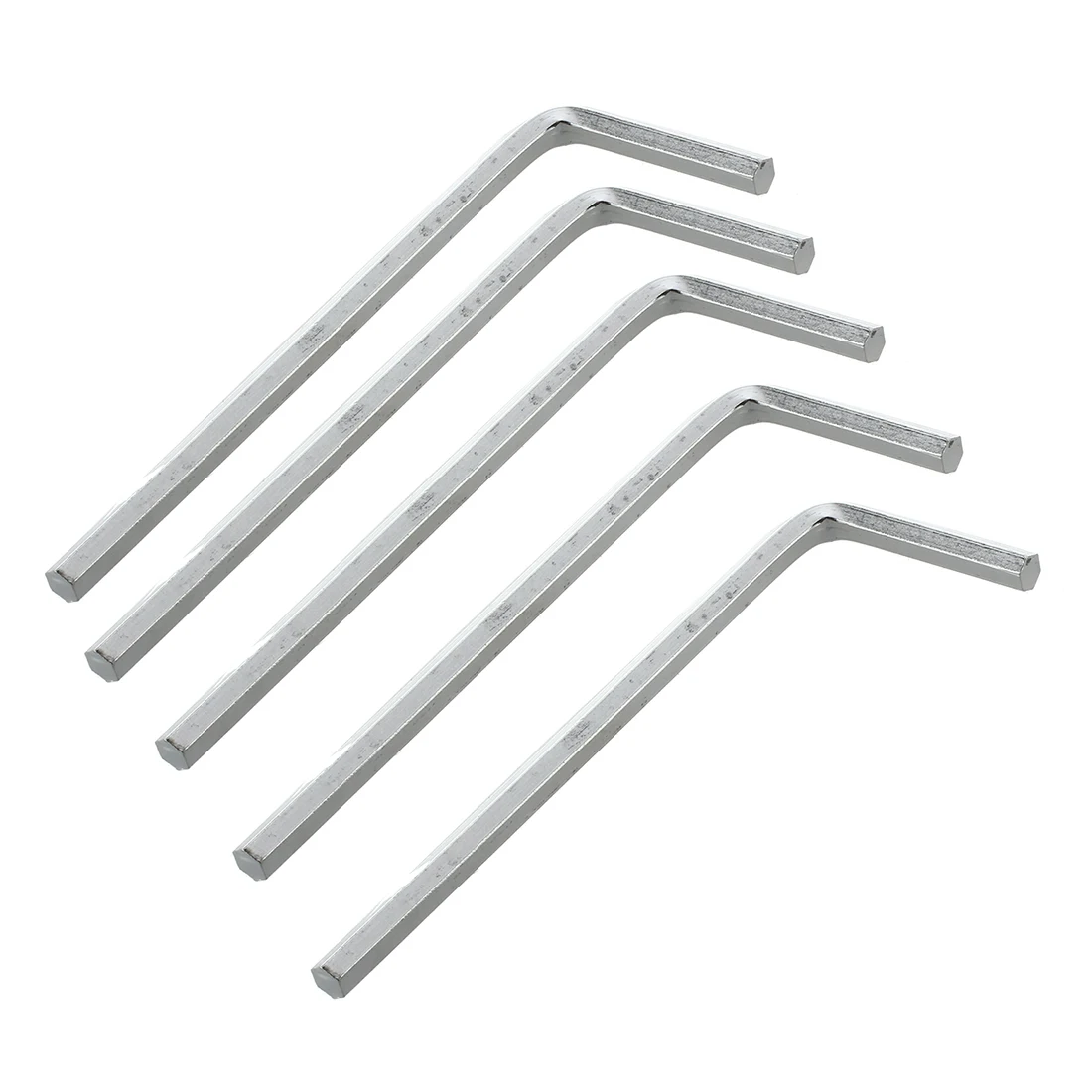5Pcs 4mm Metal Torque Wrench Hex Key Allen Wrench Silver-in Wrench from ...