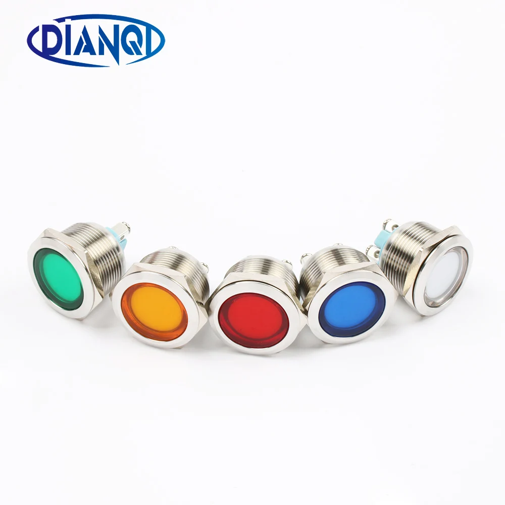 Led Indicator Light 220v 22mm | 22mm Led Indicator Lamp 24v | Indicator ...