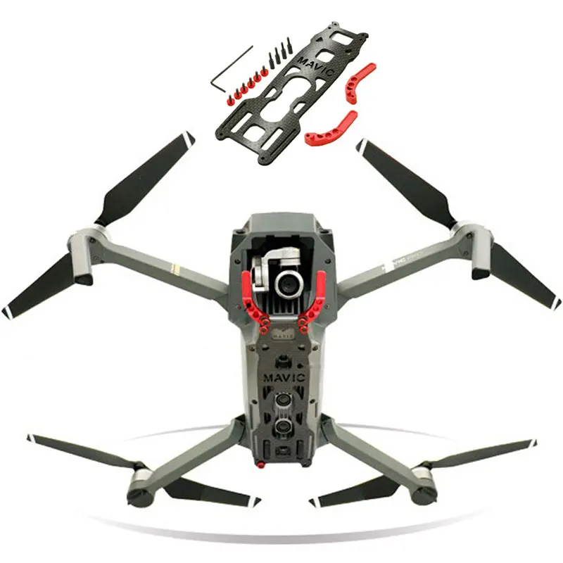 Mavic Pro Gimbal Protector Plate 3K Carbon Fiber Protective Board PTZ ...