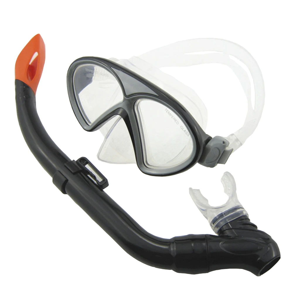High Quality scuba Diving Goggles and a breathing tube Glass kids ...