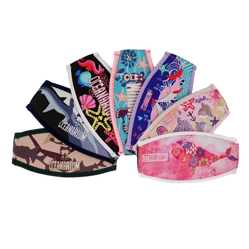 New Scuba Oceanarium Waterproof Diving Mask Strap Cover Underwater ...