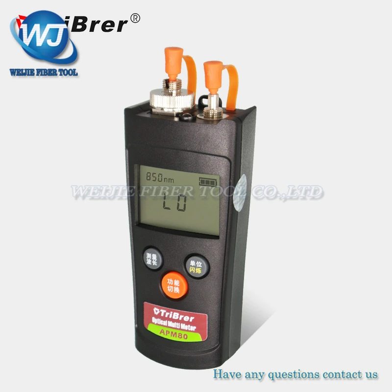 Tribrer Apm-80t-v1 Opm Mini Handheld Type Optical Power Meter & Visual ...