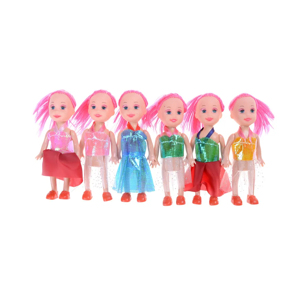 Pizies 3pcs 3 inch Dolls Toys Cute Kelly Dolls With Clothes Kids Gifts ...