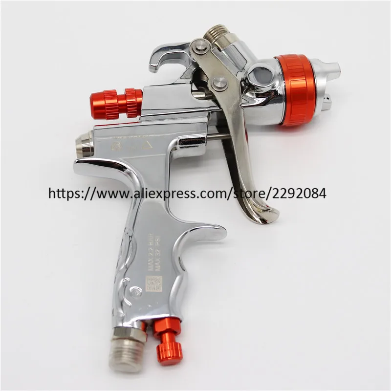 LVMP mini Spray Gun 1.3mm Gravity feed nozzle 600CC paint sprayers ...