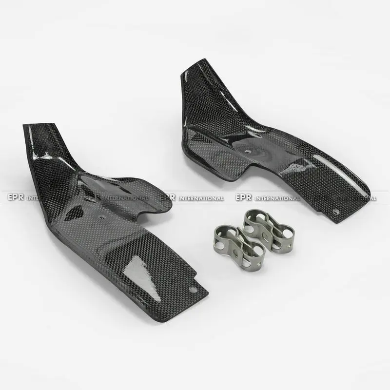 Car-styling Carbon Fiber Front Brake Air Duct Glossy Finish Drift ...